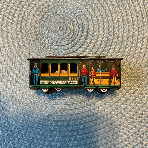 unmarked | Toys | Vintage Powell Mason Sts Municipal Railway Toy ...